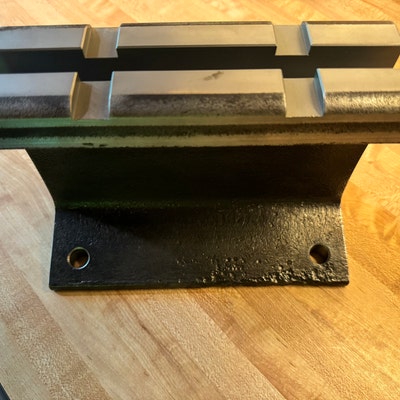 Railroad Track Anvil With Mounting Holes - Etsy