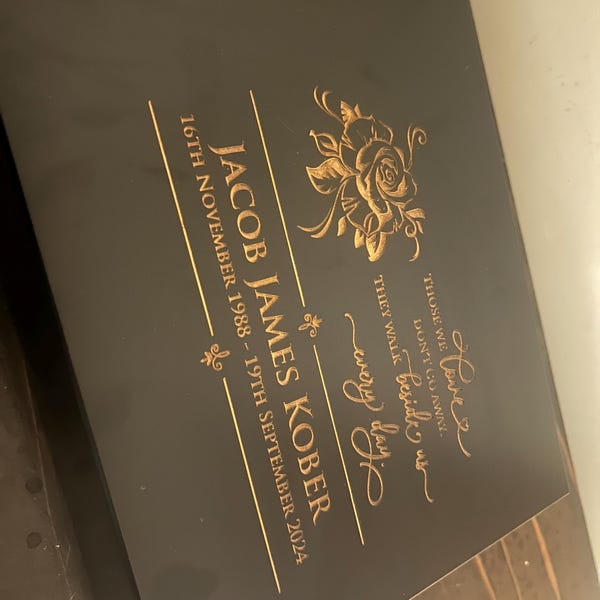 Classy Memorial Gift Box, Memorial Gifts, Classy Memory Box, Classy ...