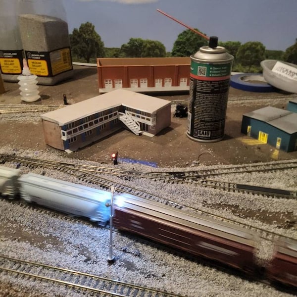 Pre Cut Cardstock Paper Model Motel - N Scale or Z Scale for Model ...