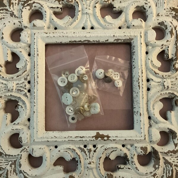 Large Dyed MOP Buttons on Vintage Bluebird Card - Etsy