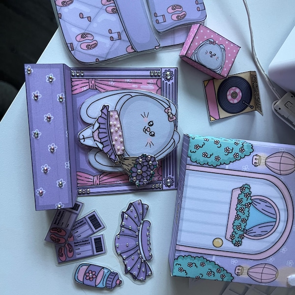 Printable Capybara House Craft Kit - DIY Paper Toy Template for Kids ...