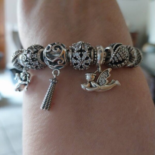 New Sterling Silver Camper Van Charm for Pandora Bracelet 797871EN160 W ...