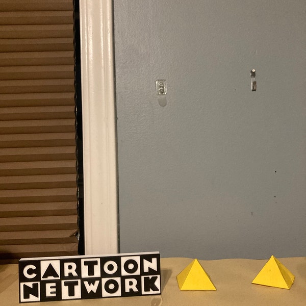 Cartoon Network Style Logo Sign! ~6.75in (game Room, Theater Room ...