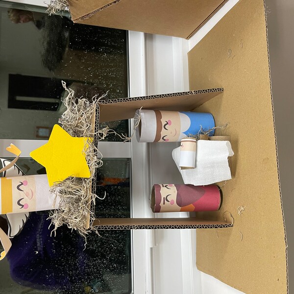 Printable Christmas Toilet Paper Roll Craft Templates - Etsy