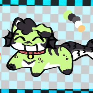 Cute Chibi Base - Feral Furry/fursona Lineart Customizable PSD - Etsy