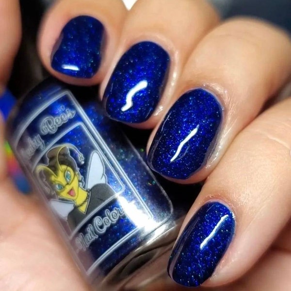Hammy | Rainbow Sprites Collection | Indigo Jelly Shimmer Nail Polish ...