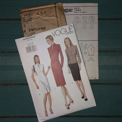 Butterick 3418 Sewing Pattern for Misses' Jacket, Skirt and Pants Uncut ...