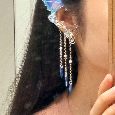 Humming Bird Ear Cuff No Piercing, Hummingbird Earring Jewelry - Etsy