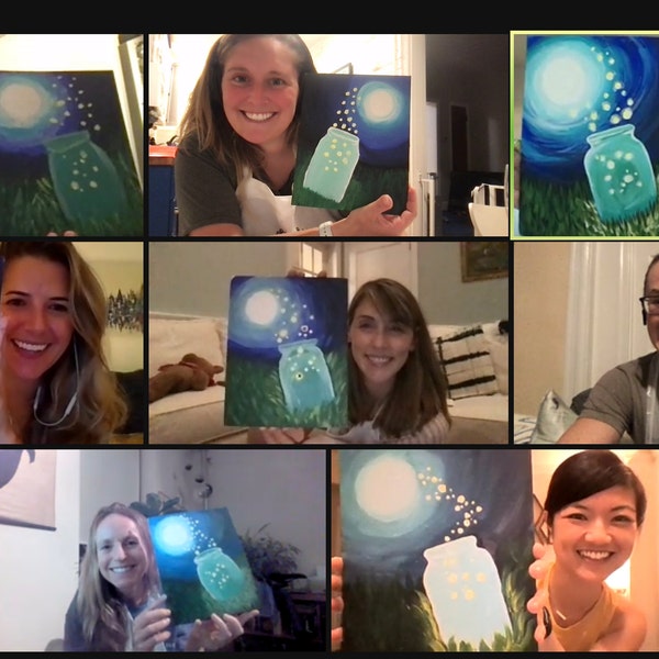 Virtual "paint Night" Host Your Own Party! Everything Included ...