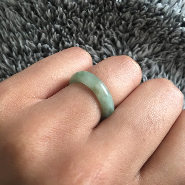 Jade Pendant 18K Solid Gold Beautiful Blue Ocean Jade Set in 18K Yellow ...