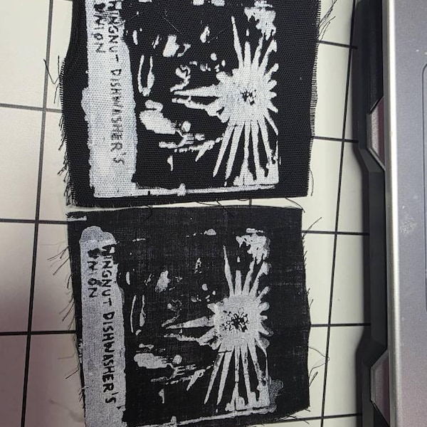 Dystopia Gas Mask Back Patch - Etsy