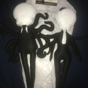 XL Zalgo Demon Doll, Handmade Plushie Decor, Unique Felt Doll, Horror ...