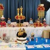 Purple and Gold CROWN Centerpiece / Royal Purple and Gold Prince ...