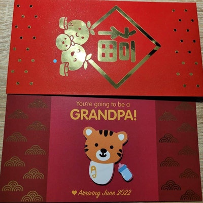 Year of the Rabbit 2023 Chinese New Year Lucky Red Envelopes/packets ...