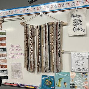 BOHO RAINBOW Alphabet Posters Editable Neutral Rainbow Vintage Retro ...