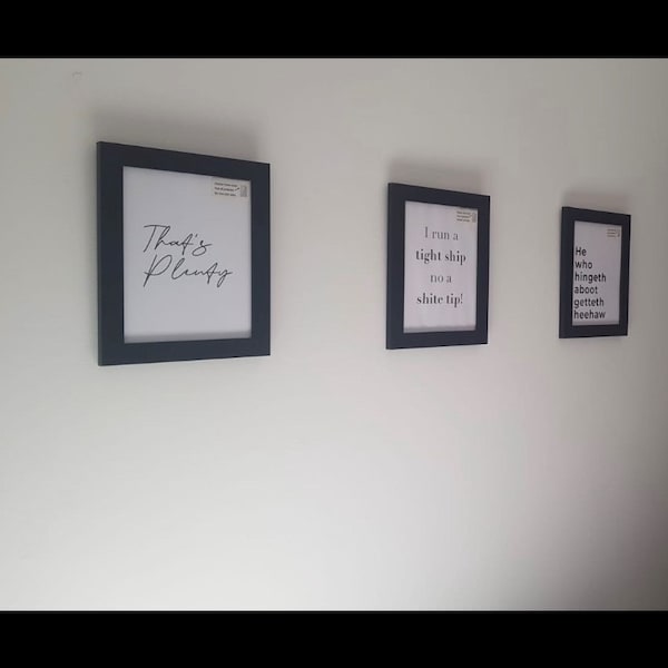Haud Yer Wheesht Scottish Word Print Scottish Saying, Typography Print ...