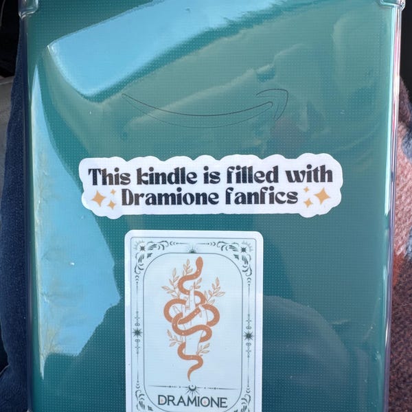 Dramione Sticker, Malfoy, Granger, Dramione Kindle Sticker, Fanfic ...