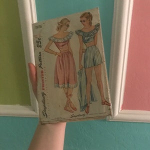 Vintage 1965 Simplicity 6205 Girl's Colonial Puritan - Etsy