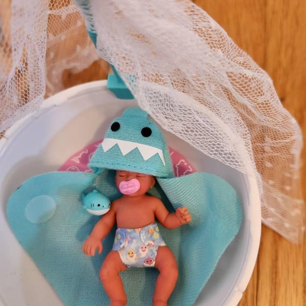 Cloth Diaper for Zuru My Mini Baby - 1 Piece - With Adhesive Fastener ...