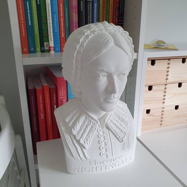 Florence Nightingale 35 Cm Bust - Busts With Personality - Etsy