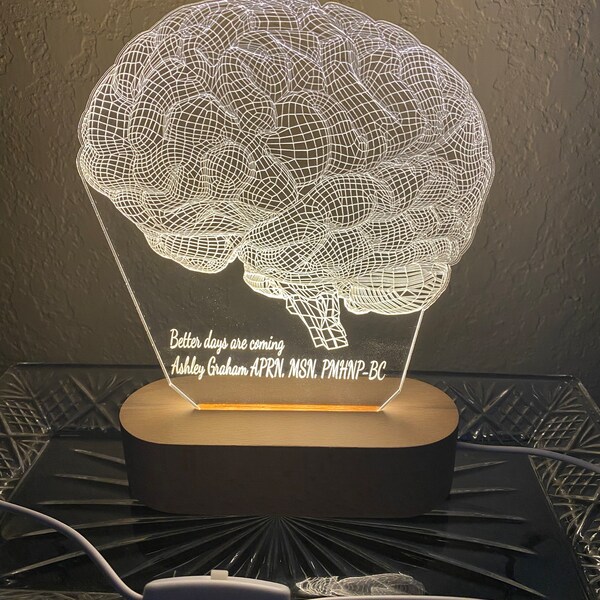 Chef LED Lamp Multicolor 3d Illusion Night Light Lamp Unique Gift for ...