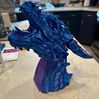 Dragon Headphones Stand, Dragon Bust, Dragon Headphone Holder, Dragon ...