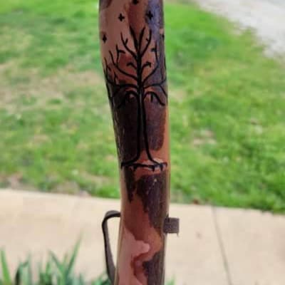 Shepherd Staff 60 Oak Staff Handmade in the USA Strong Sheep Herding ...