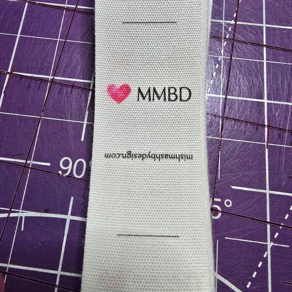 3042MM Logo Labels, Folding Tags, Sew Twill Labels, Sew Accessori ...