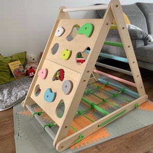 Climbing Triangle Two-sided Ramp Kletterdreieck Climbing Arch - Etsy
