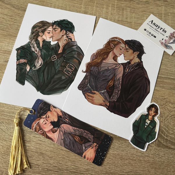 THE CRUEL PRINCE Jude Duarte Cardan Jurdan Bookart Illustration Print ...