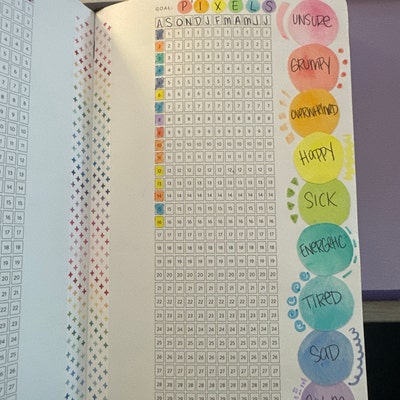 Full Box Clipboard Style Bujo Planner Stickers: Lined Checklist Blank ...