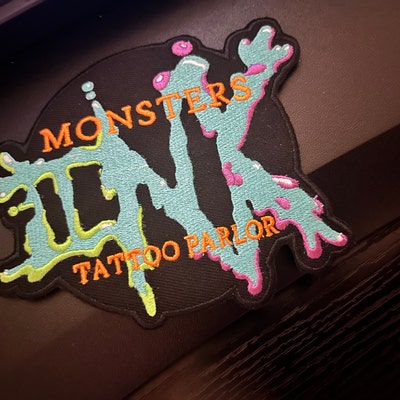 Monsters Ink Patch Applique Inspired by Disney's Monsters - Etsy