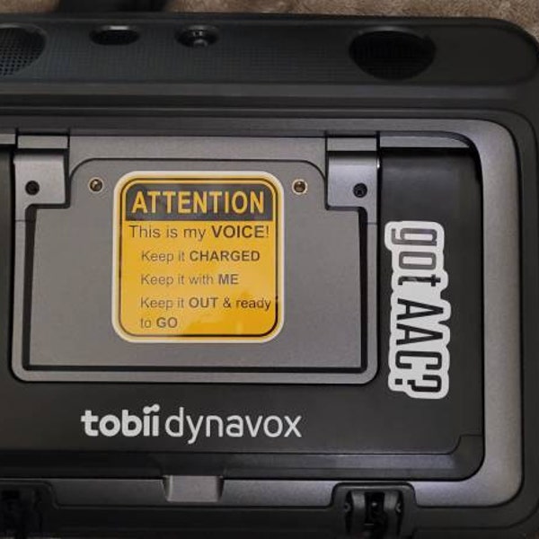 AAC Device Sticker for Speech Therapist Sticker for SLP Sticker for ...