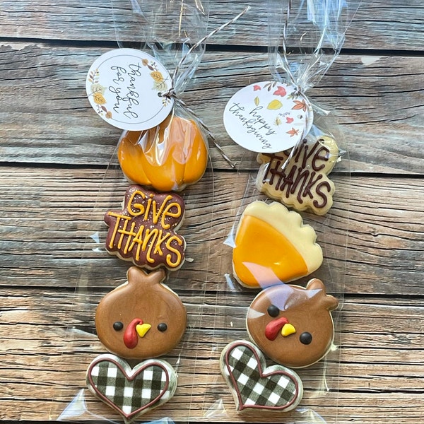 Printable 2" Thanksgiving Autumn Leaves Tag- Thankful for You Wreath ...