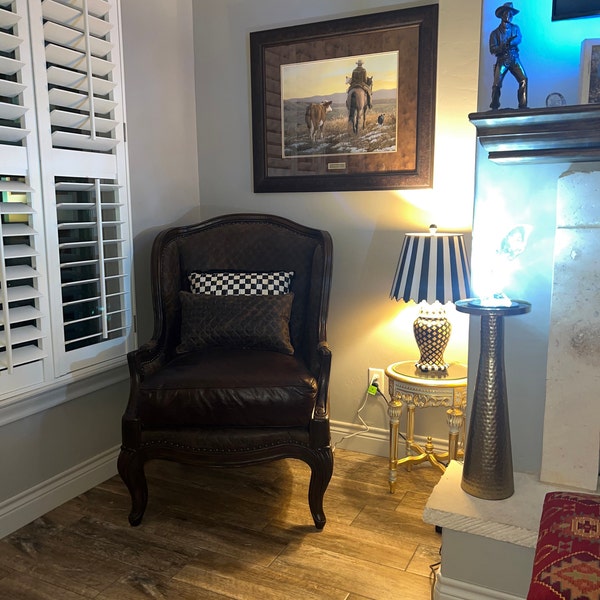 Bethany French Country Bar Stool (no Arms) White Crocodile Embossed ...