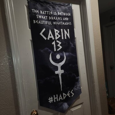 Camp Half-blood Percy Jackson Pennant Flag High Quality Materials Size ...