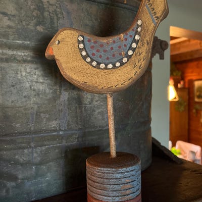 Primitive Peg Shelf in Deep Red 18 - Etsy