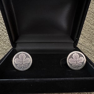Japanese Kamon Ring Paulownia Maruni Gosan Kiri Signet Ring Japanese ...