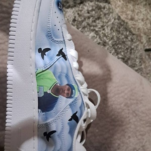 Custom Lightning Air Force 1, Custom Shoes, Custom Sneakers, Hand ...