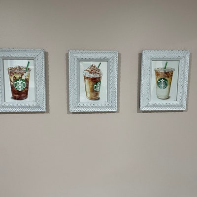Starbucks Coffee Illustration Coffee Poster Coffee Wall Art Coffee ...