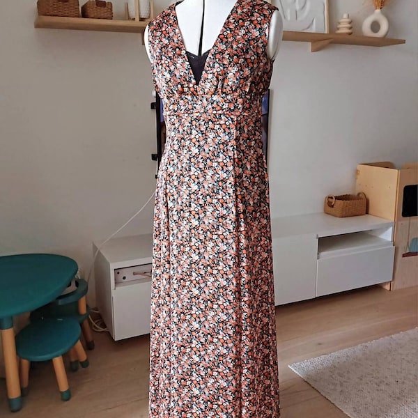 African Dress Sewing Pattern, Boho Dress, Traditional Dress, African ...