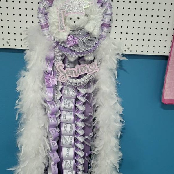 Sash Homecoming Mum, Homecoming Mum. Senior Homecoming Mum- PLEASE ...