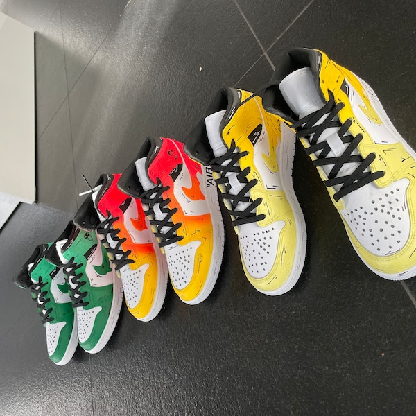Custom Japanese Style Artwork Themed Jordan 1 (can Make However You'd ...