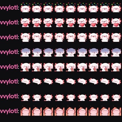 Animated Cute Koi Fish Pop Cat Twitch/discord Emote & Sticker - Etsy