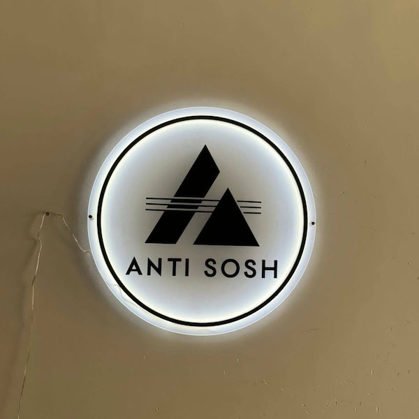 Custom Backlit Acrylic Sign | Acrylic Logo Sign | LED Business Sign ...