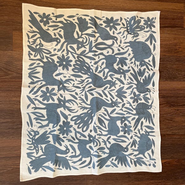 Otomi Wall Hanging, Tenango Wall Art, Mexican Embroidery, Wall Décor ...