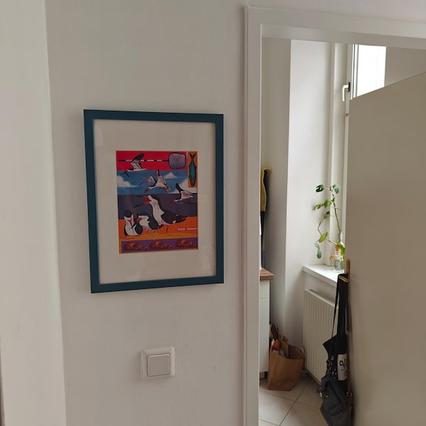 Custom Size Mat Board for Frame / Picture Mount, Black Matte, White ...