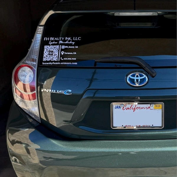 Business Qr Code Decal, Design Your Own Decal, Design Your Own Window ...