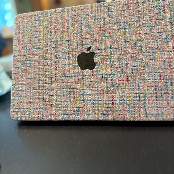 Boho Woven Fancy Yarn MacBook Hard Case Cover for MacBook Air 13 ...