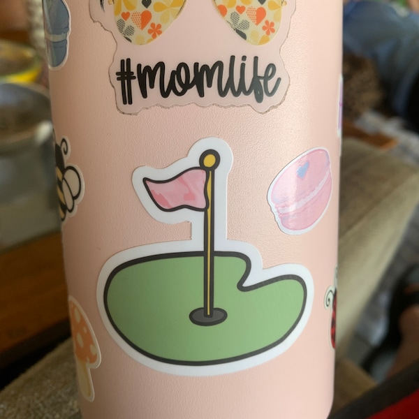Girl Golf Stickers, Golf Stickers | Golf Gift | Coach Gifts, Sport ...